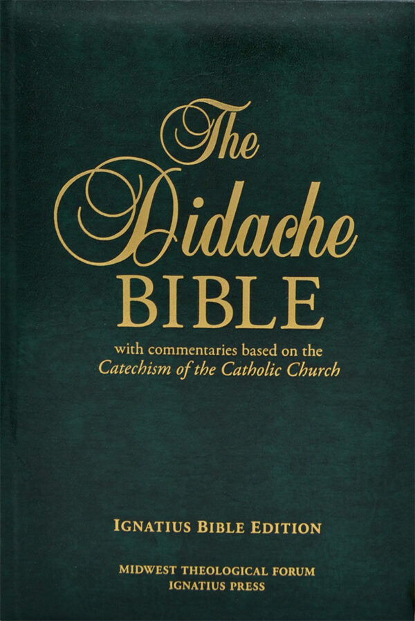 The Didache Bible (RSV2CE), Leather | Midwest Theological Forum | MTF