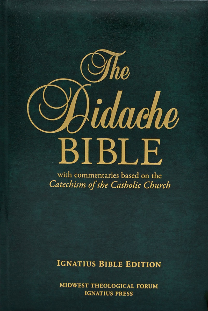 The Didache Bible (RSV2CE), Leather | Midwest Theological Forum | MTF