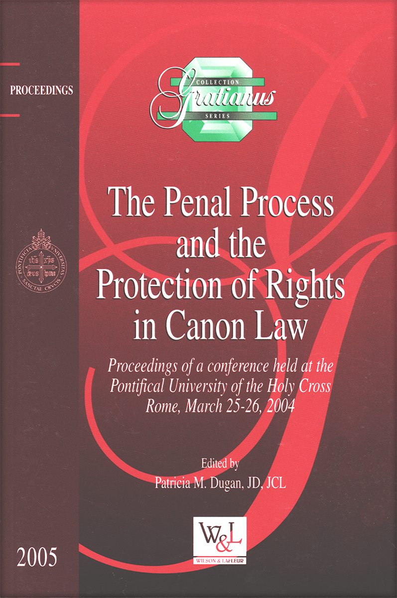 The Penal Process and the Protection of Rights in Canon Law | Midwest ...